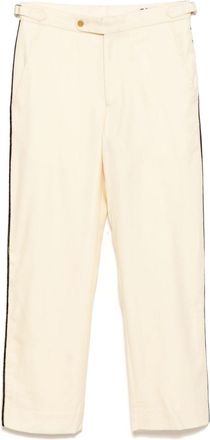 Bode pantalon à détails de perles - Tons neutres