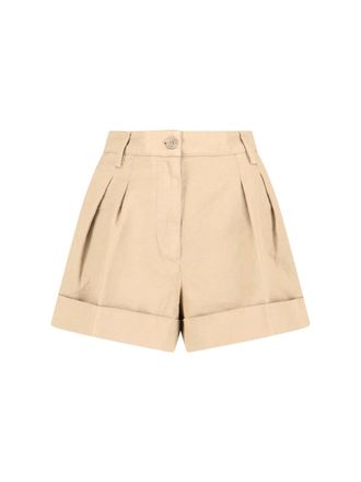 Aspesi Cotton And Linen Shorts