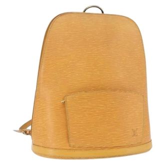 Louis Vuitton Pre-owned Vintage Epi Backpack - Femme - Pre-owned - Jaune - Taille: ONE Size