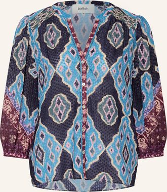 BA&SH Ba&Sh Bluse Mad Mit 3/4-Arm blau