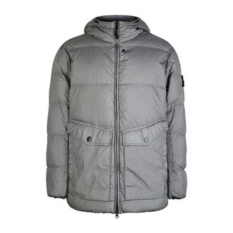 Stone Island Homme, Vestes, Gris, Taille: 2XL Down Vestes