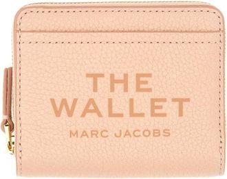 Marc Jacobs Geldb&ouml;rse aus genarbtem Leder - - Accessories - unisex - Rosa - ONE SIZE