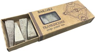 Banjara Banjara Smudge R&auml;ucherkegel Piramide zum R&auml;uchern - nat&uuml;rlich - biologisch - handgefertigt in Indien - 1 Packung mit 10 Pyramiden