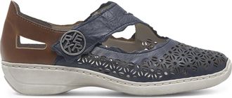 Rieker Halbschuhe Rieker 413G4-14 Dunkelblau