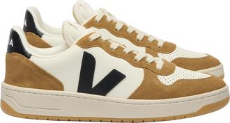 Veja Sneaker - V-10 Prime Leather - Gr. 36 (EU) - in Gelb - f&uuml;r Damen