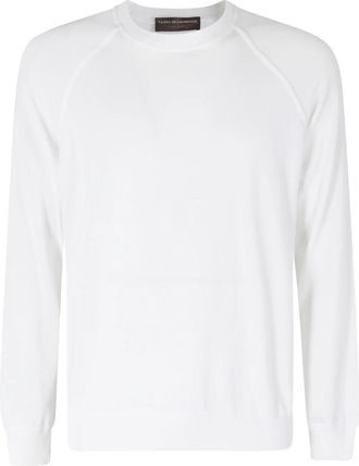 FILIPPO DE LAURENTIIS Girocollo Taglio Felpa Crepe - - Sweatshirts & Hoodies - Herren - Wei&szlig; - M