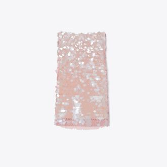 Tory Burch Damen Meshrock mit Pailletten
