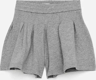 Arket Plissierter Skort -Grau