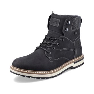 Rieker Schn&uuml;rstiefel - - Shoes - Herren - Schwarzk - 45 EU