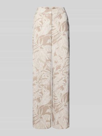 Comma Straight Leg Stoffhose mit Eingrifftaschen