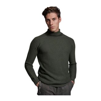 Dondup Stilvolles Dolcevita Pullover - - Knitwear - Herren - Gr&uuml;n - M