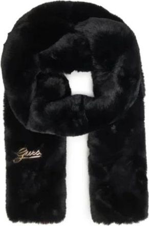 Guess Femme, Accessoires, Noir, Taille: ONE Size Winter Scarf