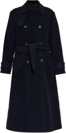 Paul Smith Manteau en Laine - Femme - Manteaux - Bleu - Taille: 36 FR