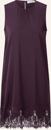 Rich & Royal Satinkleid Mit Spitze rot