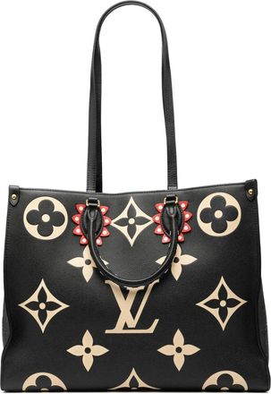 Louis Vuitton Hobo Bags - Monogram Empreinte Giant Crafty Onthego GM - Gr. unisize - in Schwarz - f&uuml;r Damen