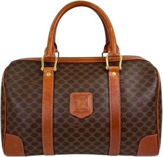 Celine Sac Boston Pre-owned - Femme - Pre-owned - Brun - Taille: ONE Size
