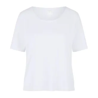 Riani T-Shirt Regular Fit aus Viskose - - Tops - Damen - Wei&szlig; - 2XL
