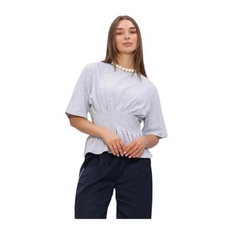 Gestuz Gzinez Tee - - Tops - Damen - Grau - XL