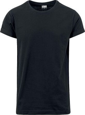 Urban Classics Herren T-Shirt Turnup Tee TB1560, Gr. XX-Large, Schwarz (Black 7)