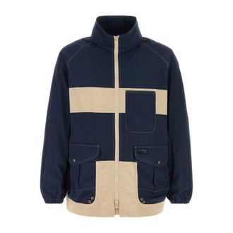 Fay Zweifarbige Nylonjacke f&uuml;r M&auml;nner - - Jackets - Herren - Mehrfarbig - XL