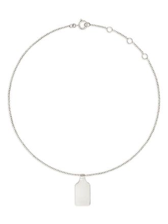 Courr&egrave;ges collier &agrave; petit pendentif - Argent