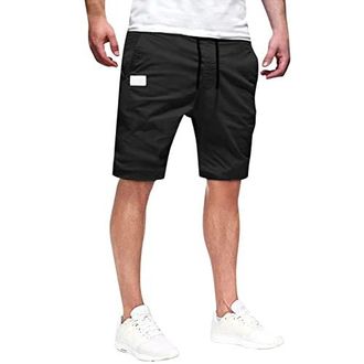 Generic Pantalon cargo pour homme 2026 - Pantalon de jogging d&eacute;contract&eacute; - Solide - Taille pour homme - Pantalon tendance avec cordon de serrage moyen et poch