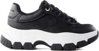 Guess Femme, Chaussures, Noir, Taille: 40 EU Berrett 4G Logo Baskets