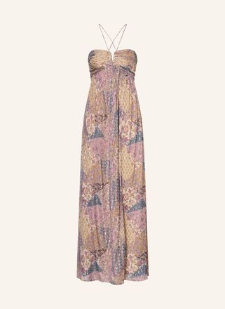 BA&SH Ba&Sh Off-Shoulder-Kleid Pietra Mit Glitzergarn pink