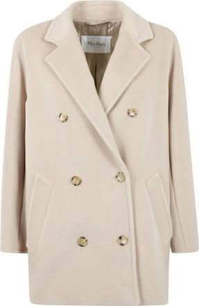 Max Mara Rebus Coat - - Coats - Damen - Beige - S