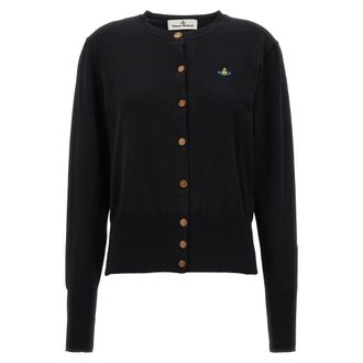 Vivienne Westwood Bea Cardigan Sweater f&uuml;r Frauen - - Knitwear - Damen - Schwarzk - XS
