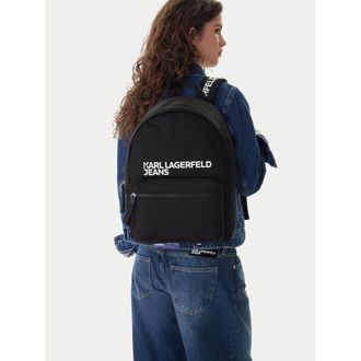 Karl Lagerfeld Rucksack Karl Lagerfeld Jeans A4W30294 Schwarz
