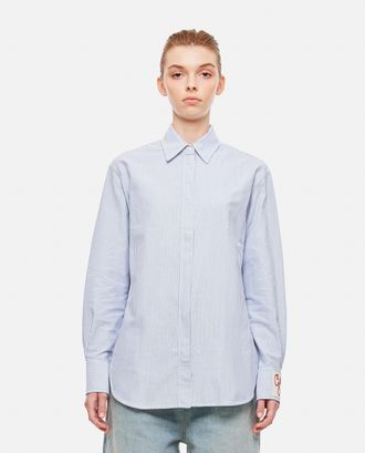 Golden Goose Streifenhemd Aus Baumwolle Oxford