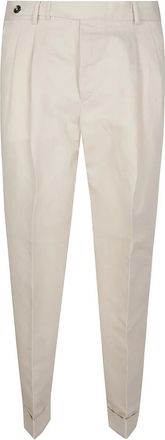 Pantaloni Torino Homme, Pantalons, Blanc, Taille: XL Carrot Pant