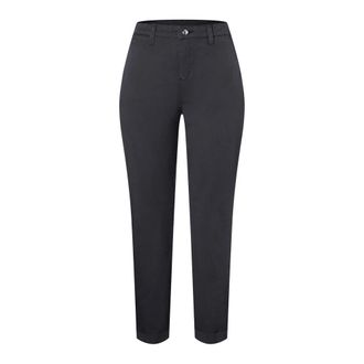 M.A.C Mac, Femme, Pantalons, Noir, Taille: 34 FR Pantalon Chino Classique