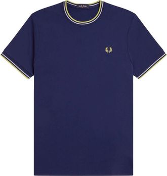 Fred Perry Herren, Oberteile, Blau, LGr&ouml;&szlig;e