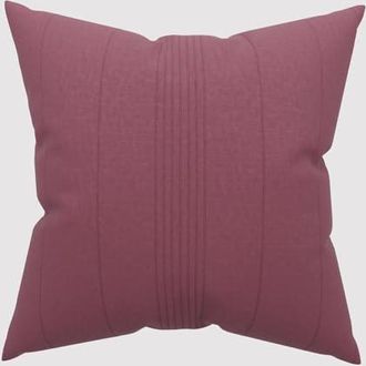 Soleil d'Ocre Adele Housse de Coussin, Coton, Framboise, 40x40 cm