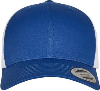 Flexfit Casquette de Baseball Unisexe rétro Trucker 2 Tons Bleu Roi/Blanc Taille Unique