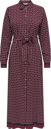 Only Onlveda Border L/S Long Dress WVN
