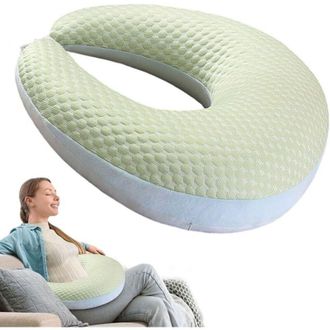 Gabrielle Ergonomisches Strickkissen - Multifunktionale Armlehne zum Basteln, Lesen/Spielen, mit Mikroperlenf&uuml;llung, waschbarer Bezug, f&uuml;r Sofa und Bett