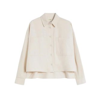 Max Mara Damen, Blusen & Hemden, Beige, MGr&ouml;&szlig;e