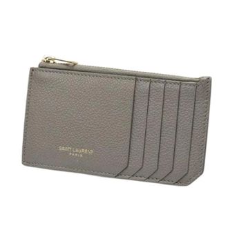 Saint Laurent Porte-monnaie Pre-owned - Femme - Pre-owned - Gris - Taille: ONE Size
