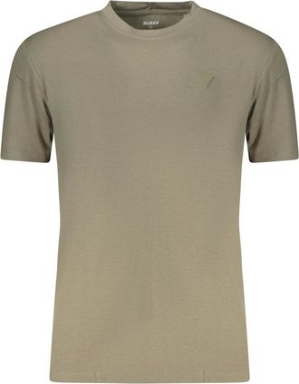 Guess Homme, Tops, Vert, Taille: S T-shirt &agrave; Manches Courtes