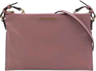 Burberry Pre-owned Peyton Sac bandouli&egrave;re - Femme - Pre-owned - Rose - Taille: ONE Size
