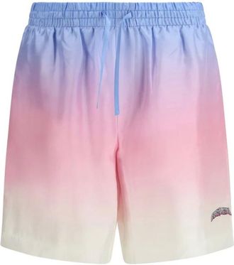 Casablanca Homme, Shorts, Multicolore, Taille: L Volcano Gradient Shorts