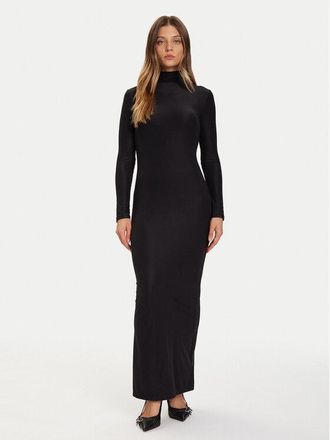 Guess Kleid f&uuml;r den Alltag O5BK02 KCDE0 Schwarz Slim Fit