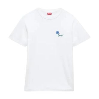 Kenzo Tulip T-Shirt - - Tops - Herren - Wei&szlig; - XL