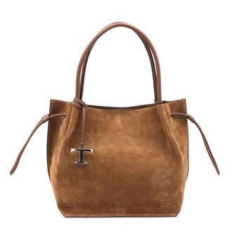 Tod's Tods Shopper & Totes - Brown Leather Buz Totes - Gr. unisize - in Braun - f&uuml;r Damen