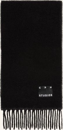 Copenhagen Copenhagen Studios Alpaka-Schal schwarz