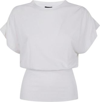 Thom Krom Femme, Blouses et Chemises, Blanc, Taille: 42 FR T-shirt &agrave; Manches Dolman