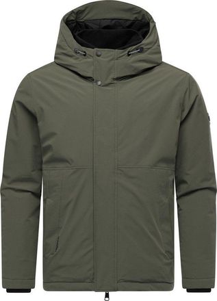 Ragwear Outdoorjacke Saqon YOUMODO Wasserfeste Herren Jacke mit Kapuze